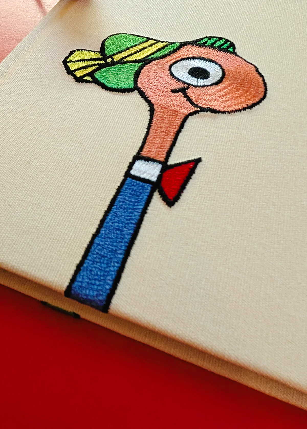 Richard Scarry Lowly Worm Embroidered Journal Notebook by Three Potato ...