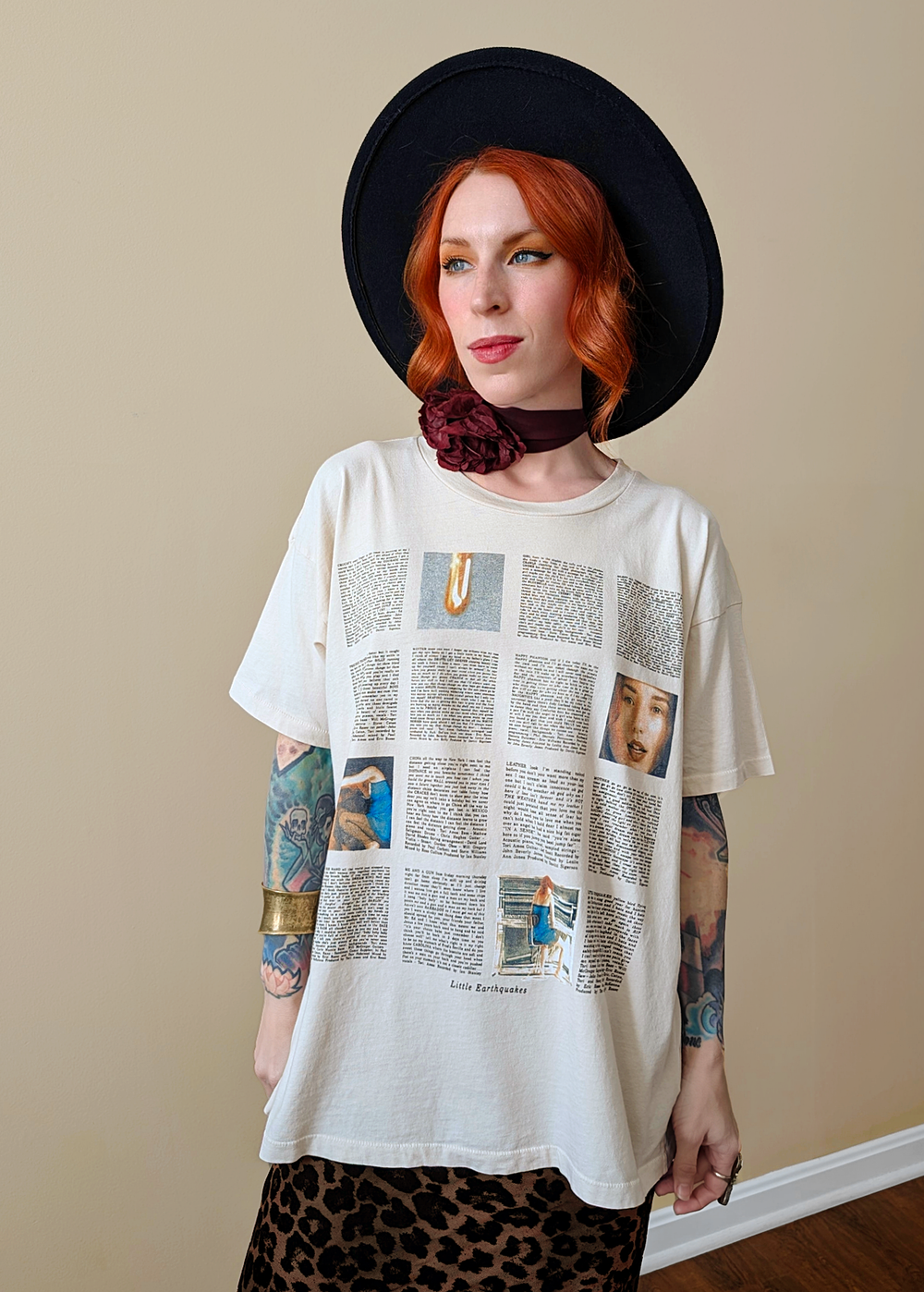Tori Amos Little Earthquakes Oversized Merch Tee by Daydreamer LA ...